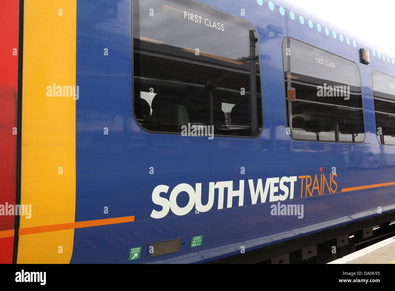 South west train carriage hi-res stock photography and images - Alamy