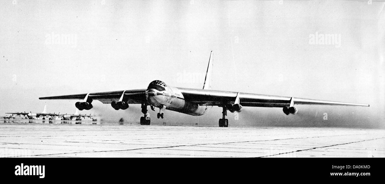 The Convair YB-60-1-CF was a prototype strategic bomber developed for ...