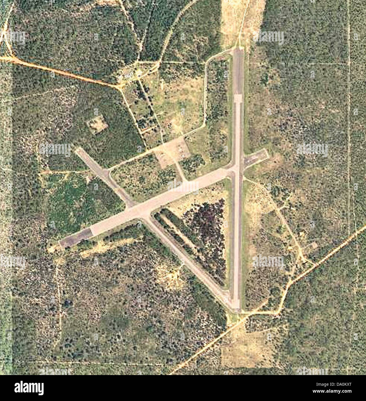 Epler Field in Florida, photographed in 2006, is a private airstrip ...