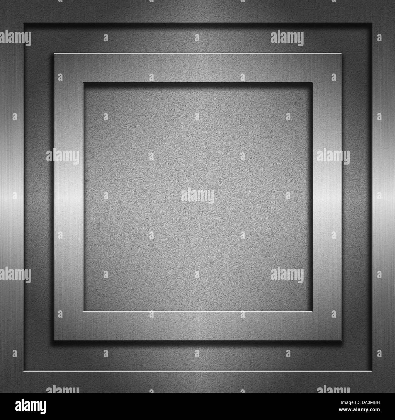 Abstract background with metal textures and frames Stock Photo - Alamy