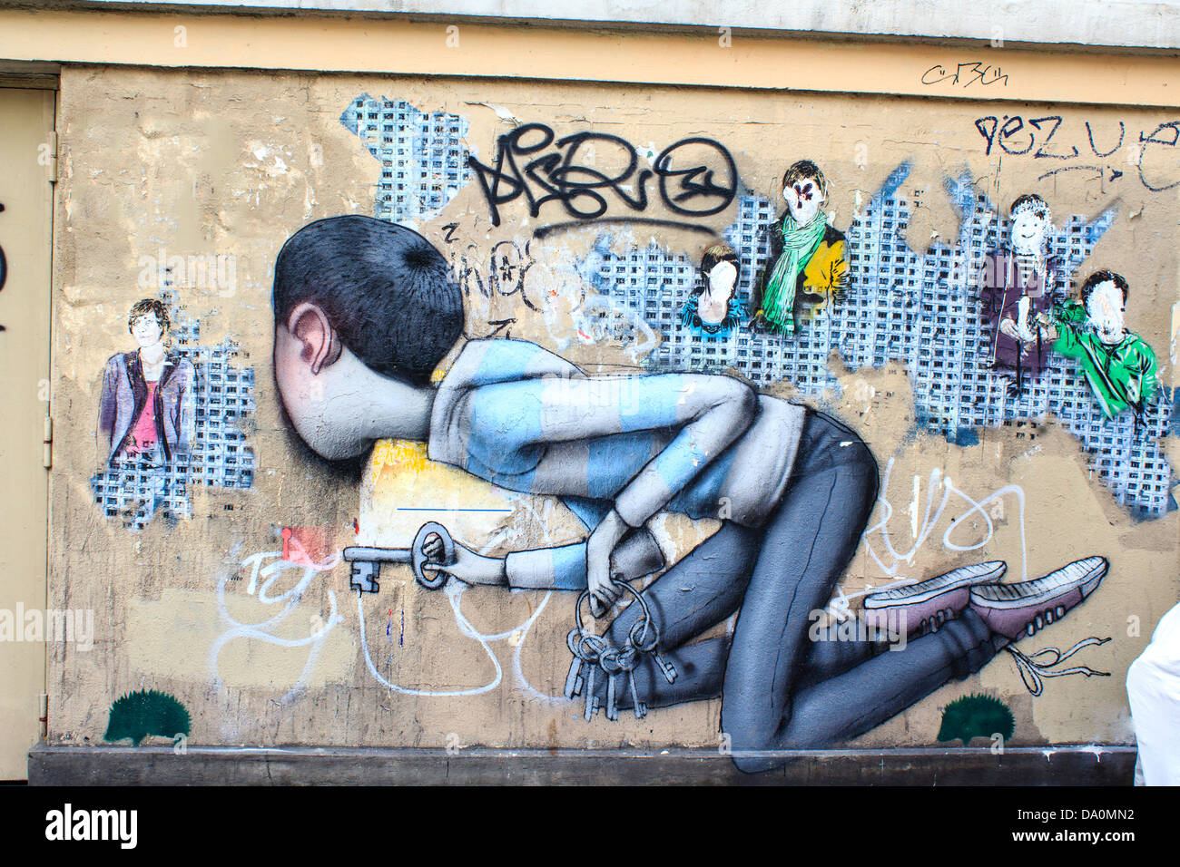 Painter Graffiti Wall