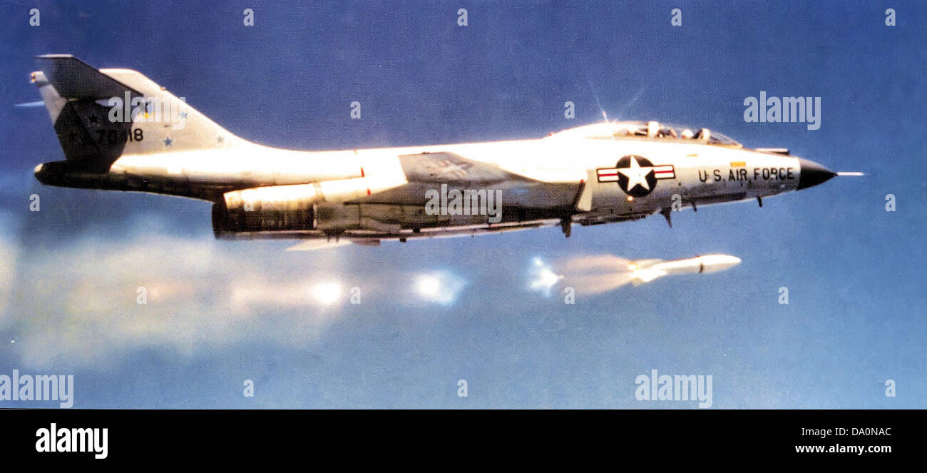 The 2nd Fighter-Interceptor Squadron operated the McDonnell F-101B ...