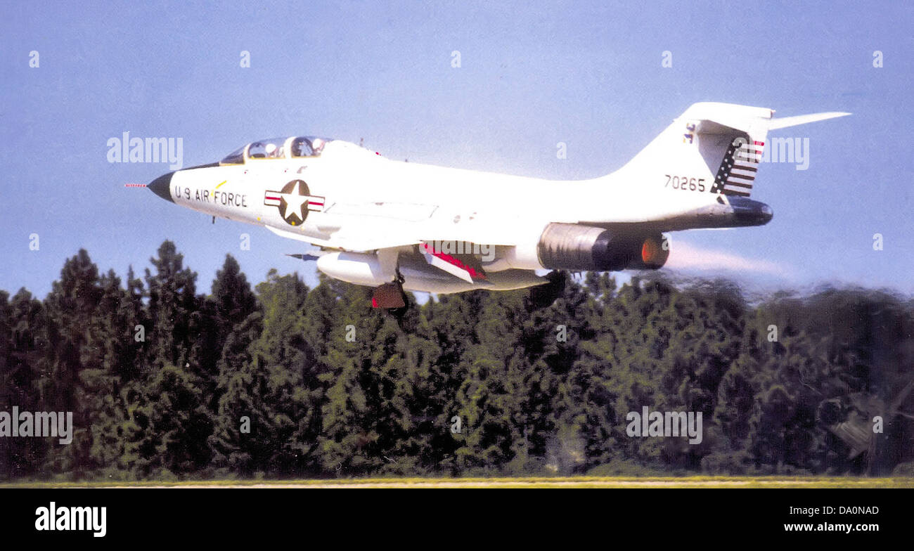 The 2nd Fighter-Interceptor Training Squadron operated the F-101B ...
