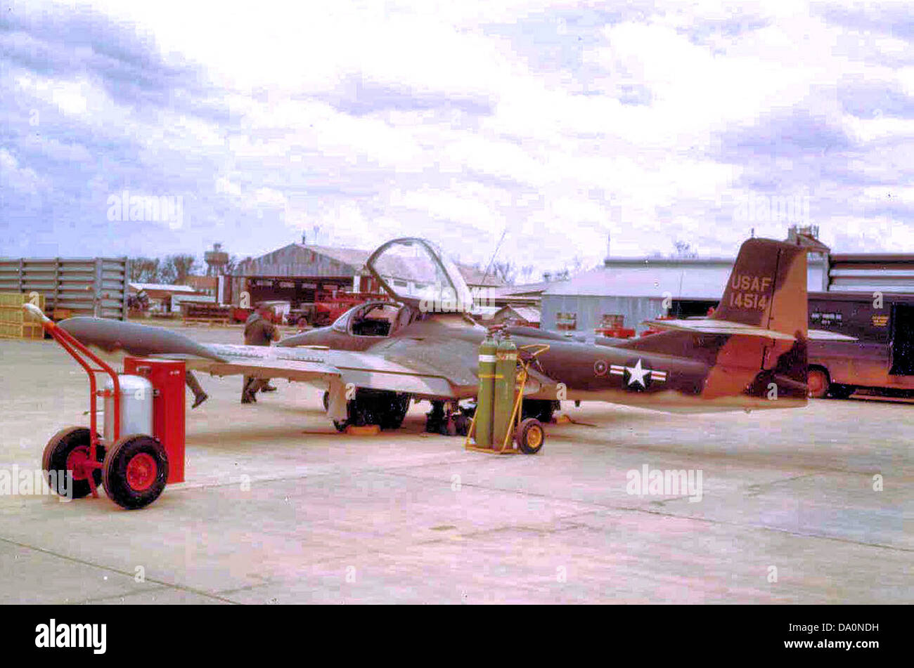 The 3d Tactical Fighter Wing operated the A-37A Dragonfly in South ...