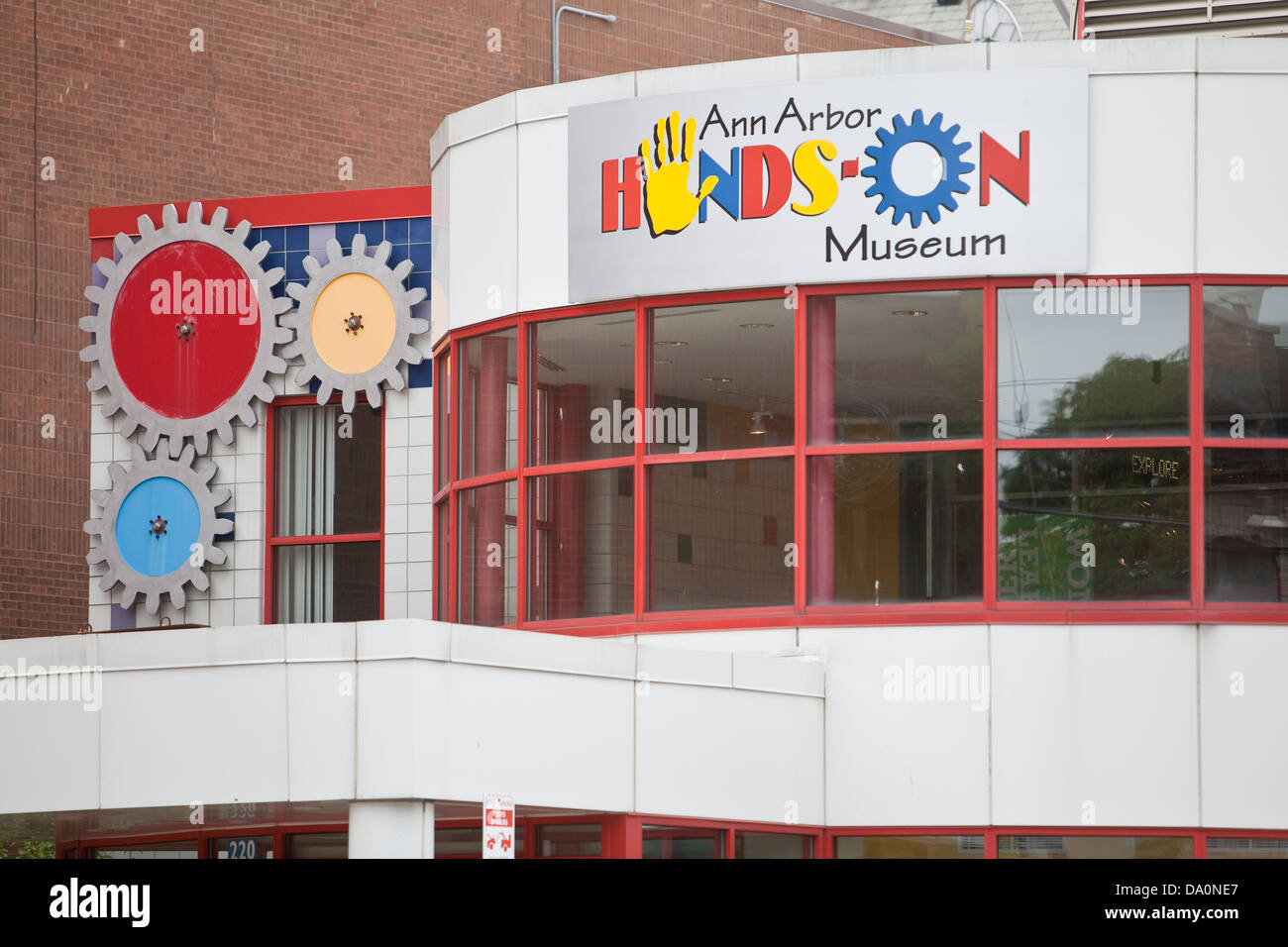Ann Arbor Hands-on Museum is seen in Ann Arbor, Michigan Stock Photo ...