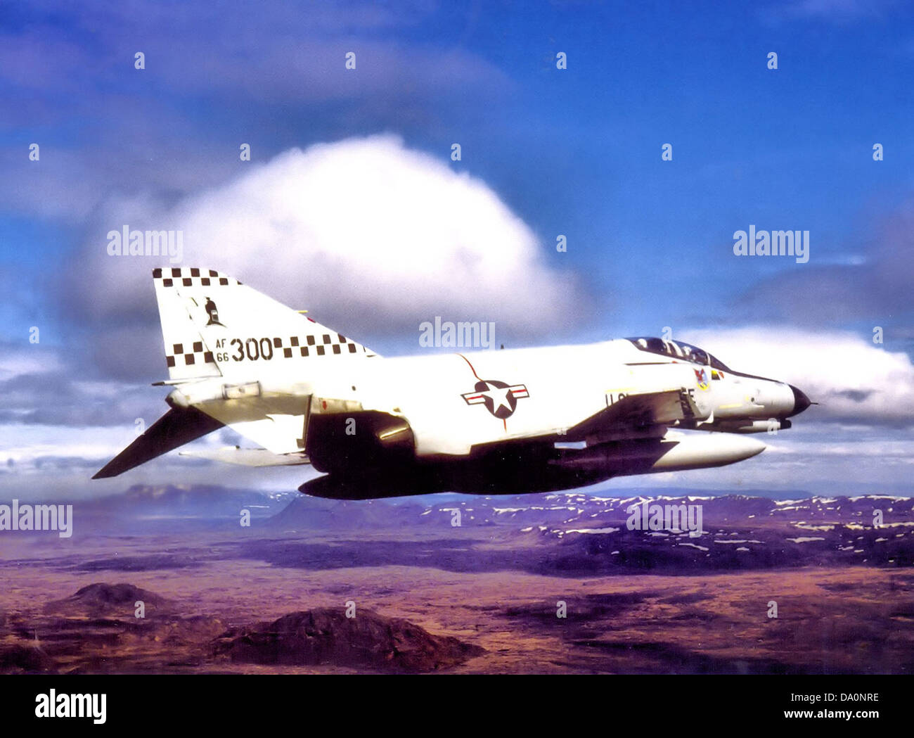 57th Fighter Interceptor Squadron F-4E 66-300 Stock Photo - Alamy