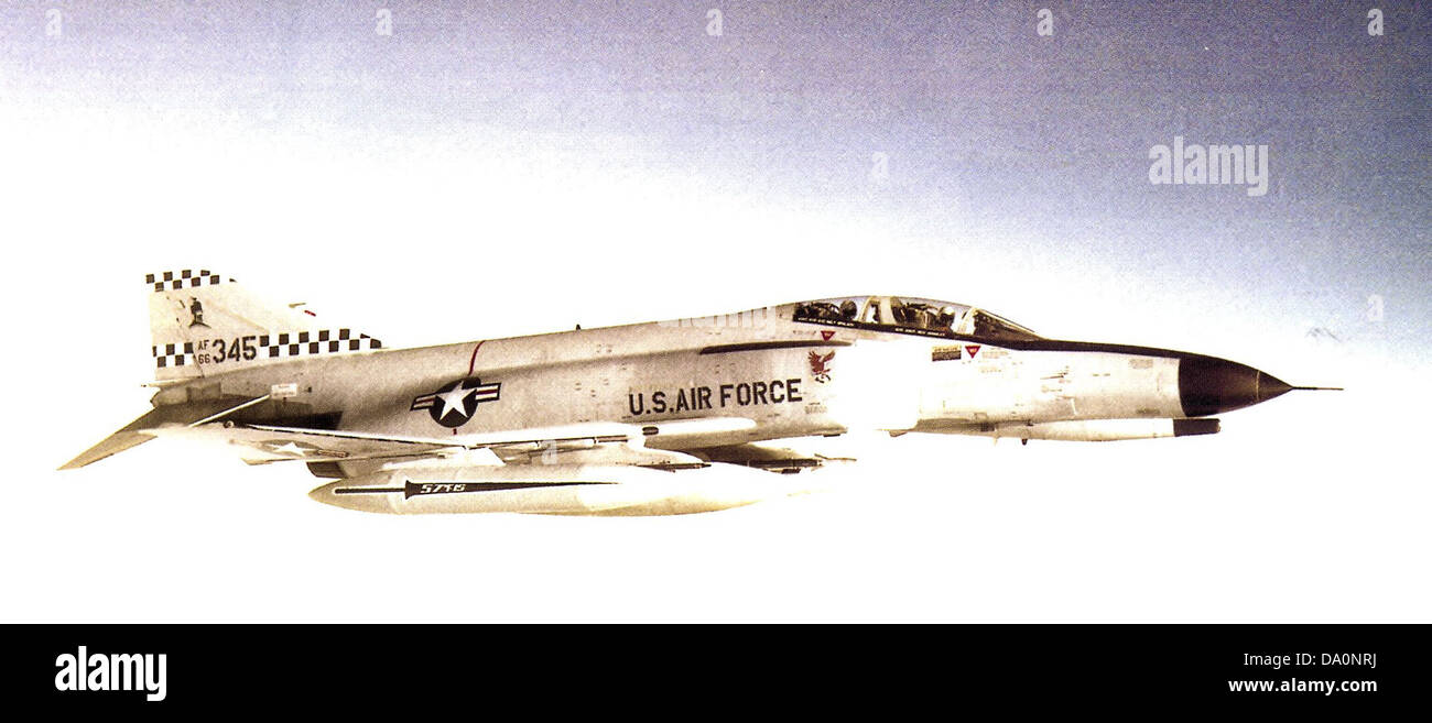 The 57th Fighter Interceptor Squadron operated the F-4E Phantom II ...