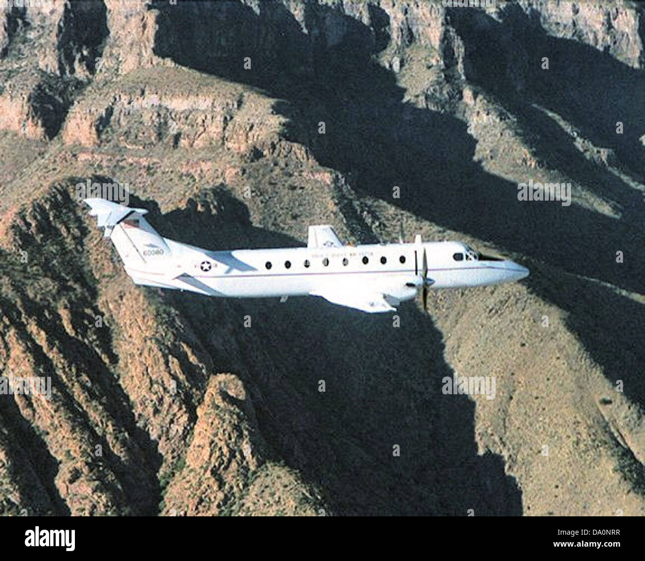 The 586th Flight Test Squadron operated the C-12 Huron, a twin-engine ...