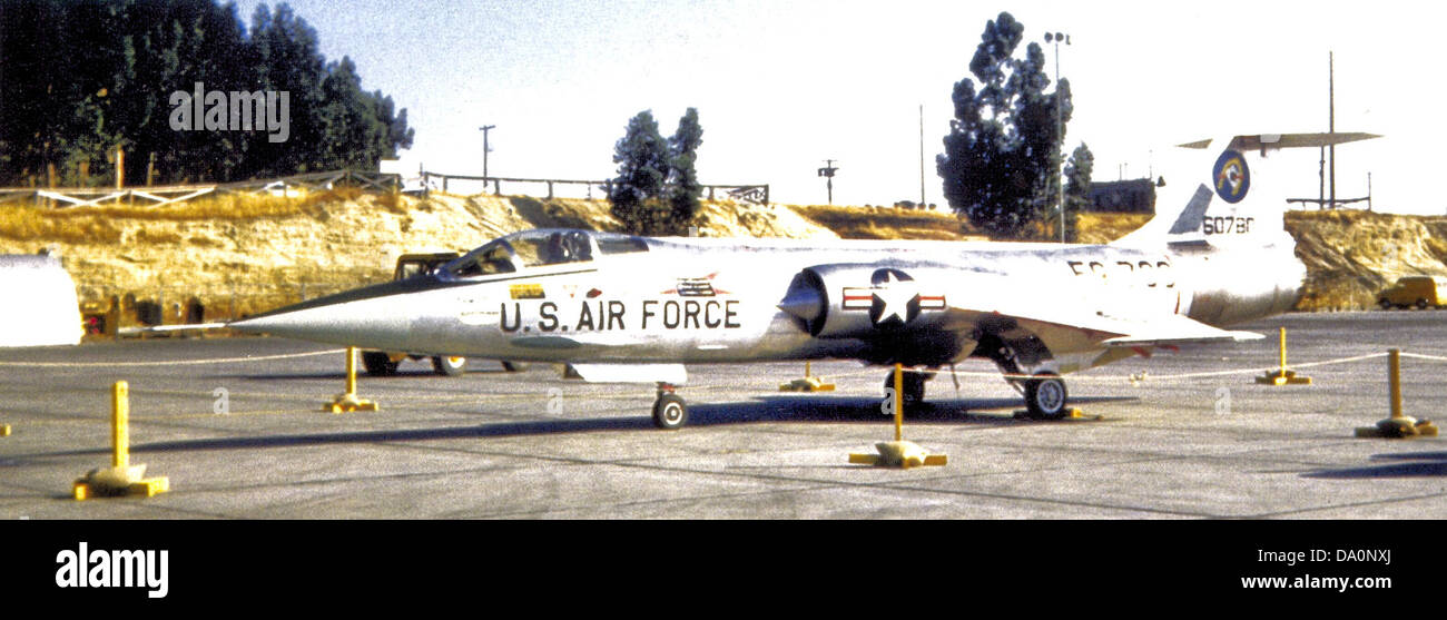 The 83rd Fighter-Interceptor Squadron operated the F-104 Starfighter, a ...