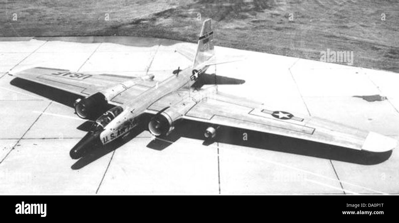 The AWS RB-57F, a reconnaissance aircraft used by the U.S. Air Force ...