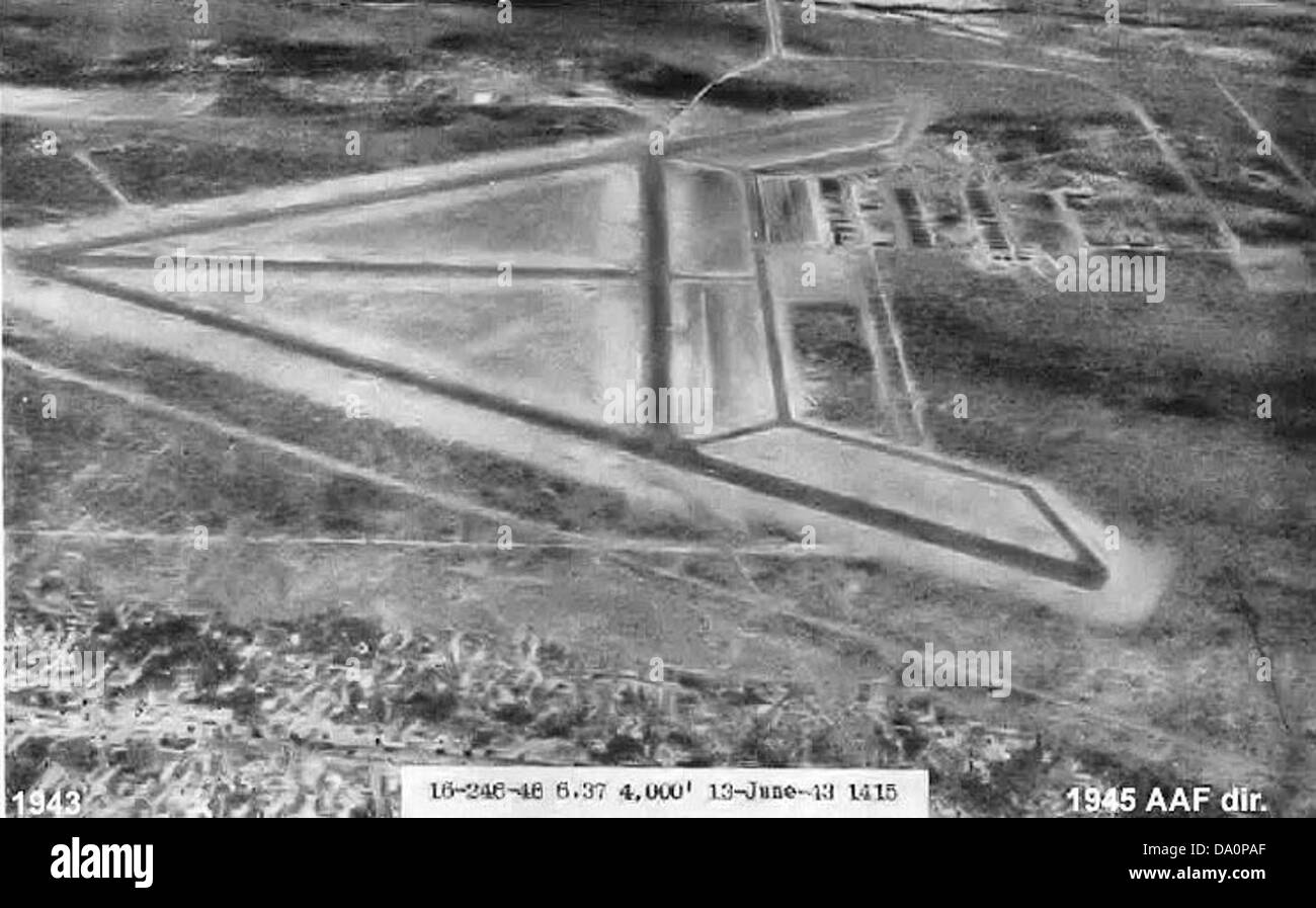 Coolidge Army Airfield in Arizona was an active U.S. Army Air Force ...