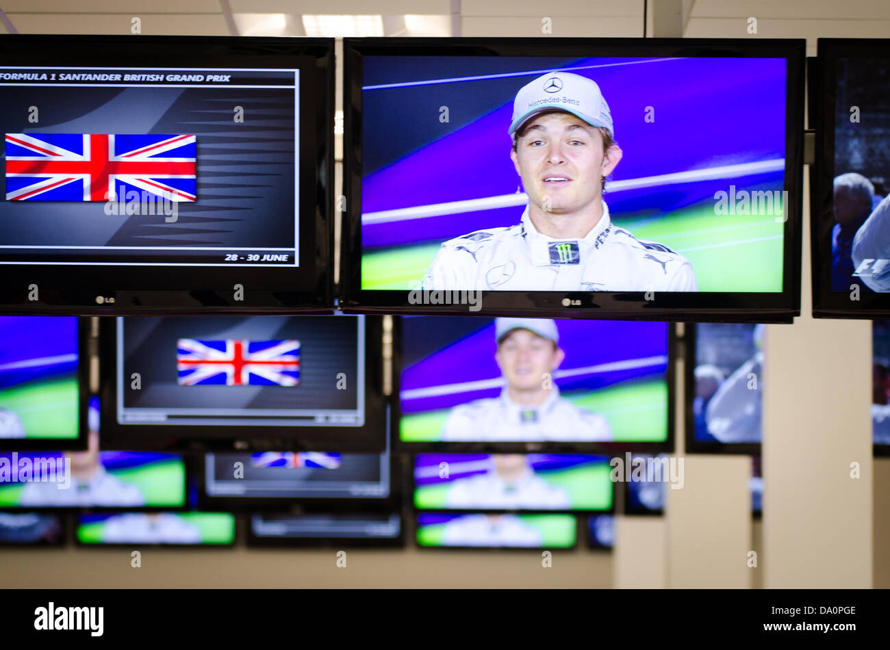 British Formula 1 (F1) Grand Prix at Silverstone, UK Stock Photo - Alamy