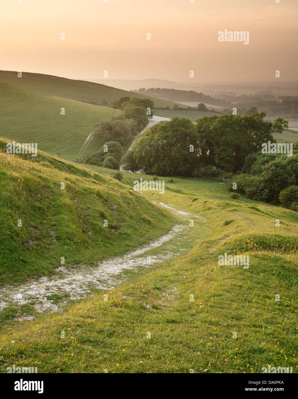 Down the winding path hi-res stock photography and images - Alamy