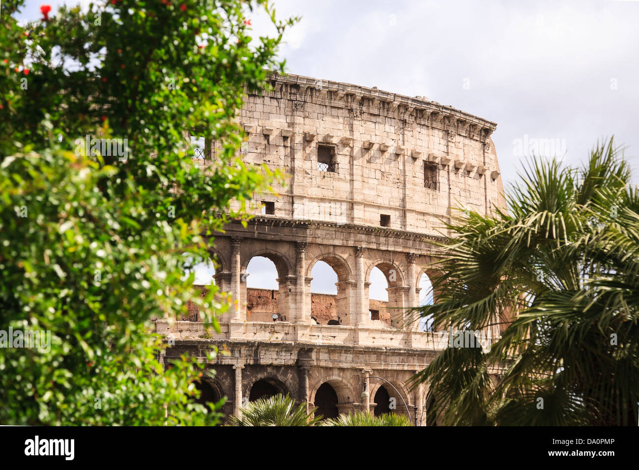 A section of the Colosseum in Rome, Italy Stock Photo - Alamy