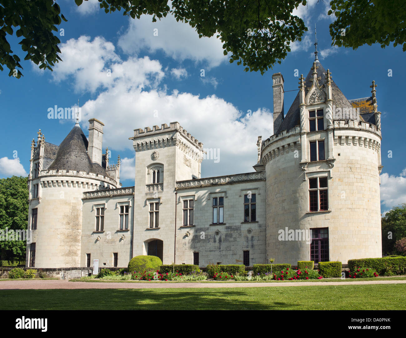 Château de Brézé in the Loire Valley, France Stock Photo - Alamy