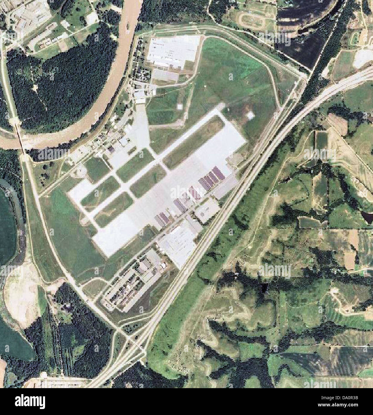 Marshall Army Airfield, located at Fort Riley, Kansas, was captured in ...