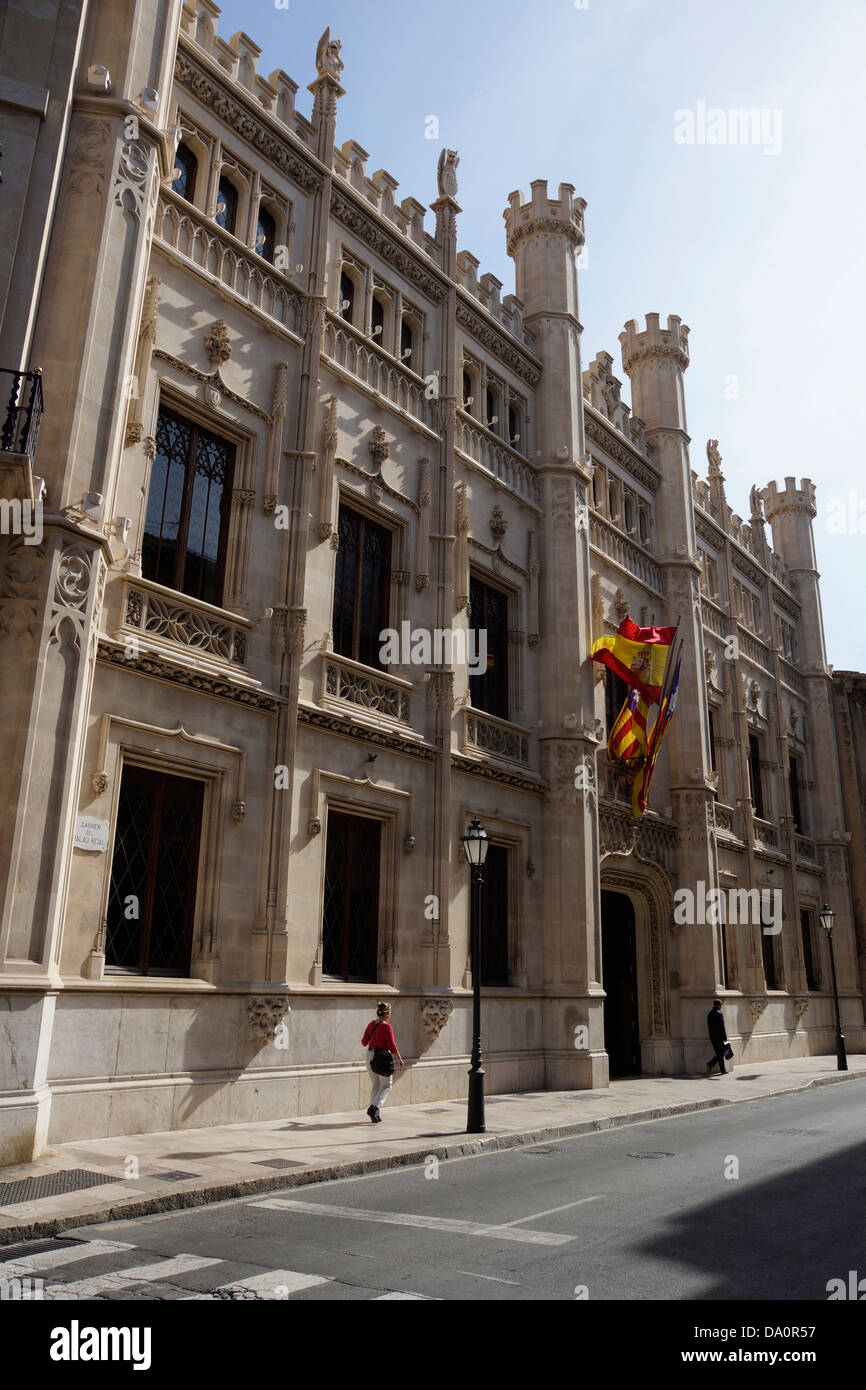 consell de mallorca, council of mallorca, carrer del palau reial, palma ...