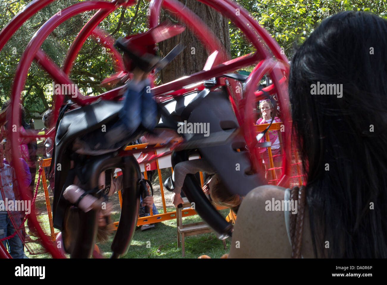 Children enjoy tumble ride Stock Photo - Alamy