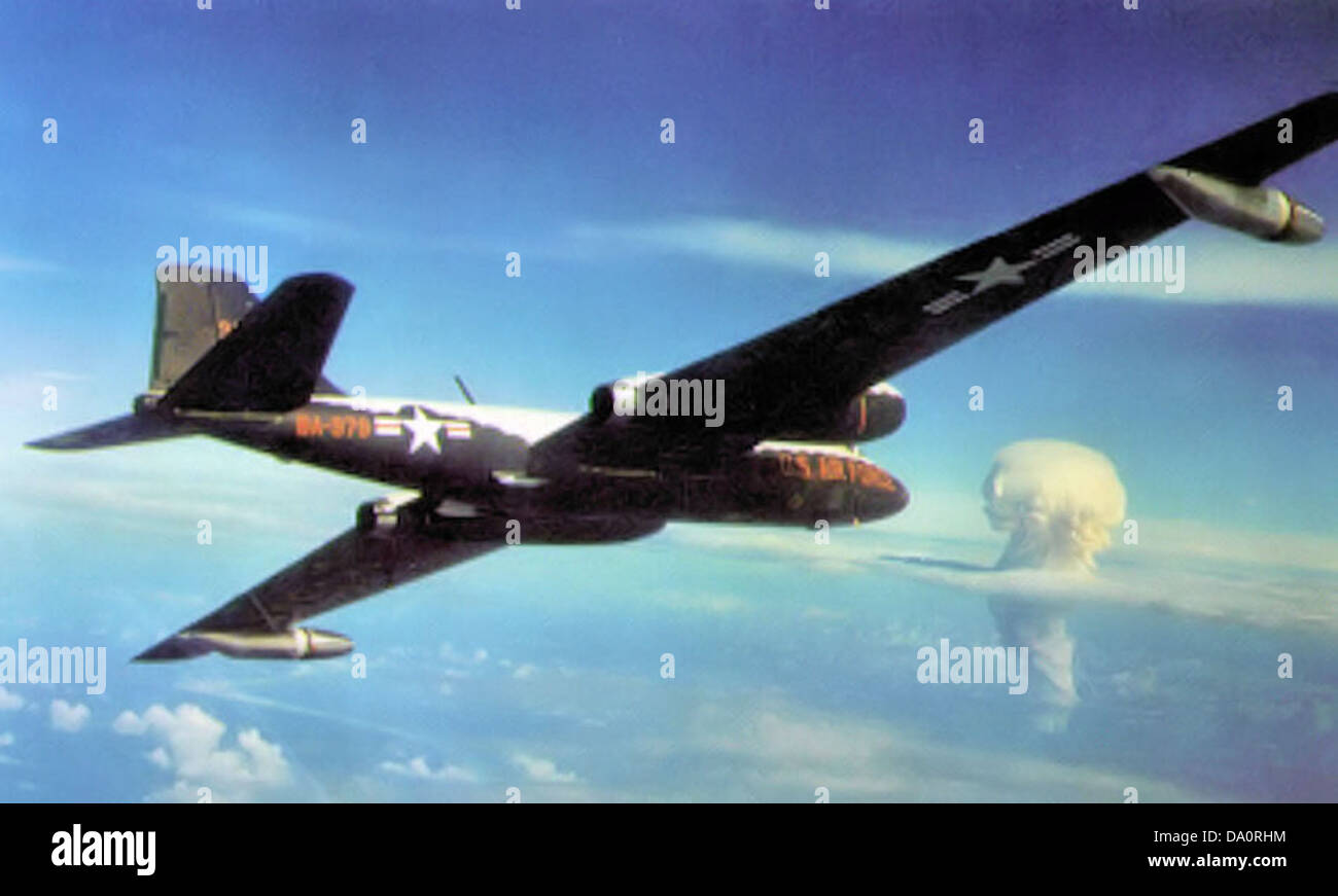 The RB-57D, serial number 53-3979, was a reconnaissance aircraft used ...