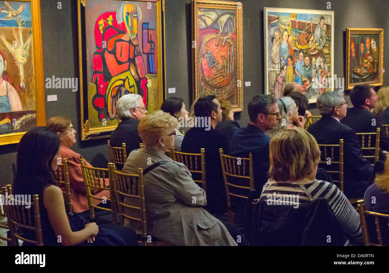 interior of National Arts club in New York City Stock Photo - Alamy