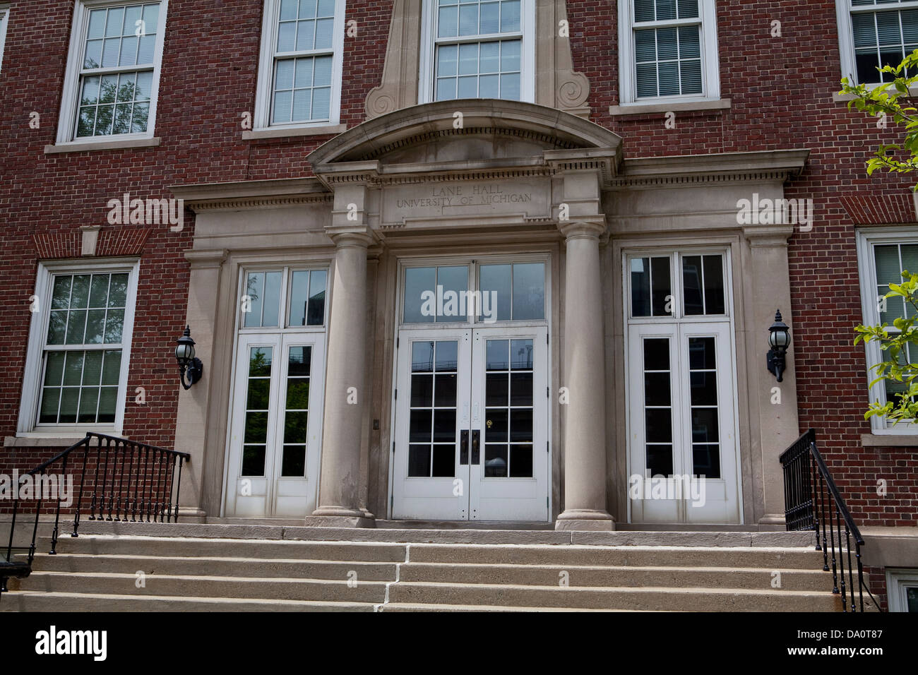 The Lane Hall building of the University of Michigan is seen in Ann ...