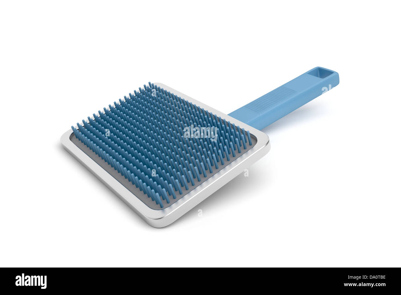 Comb for animals on white background Stock Photo - Alamy