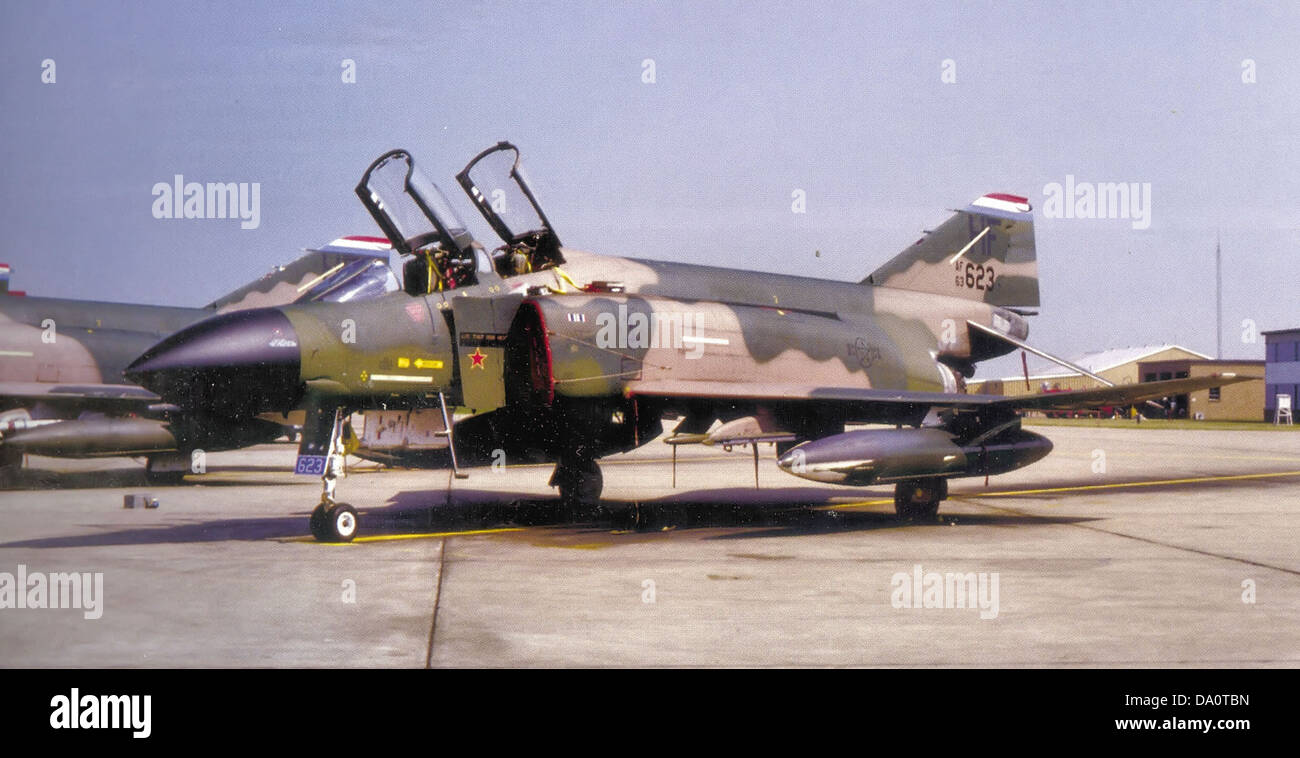 The 113th Tactical Fighter Squadron operated the McDonnell F-4C Phantom ...