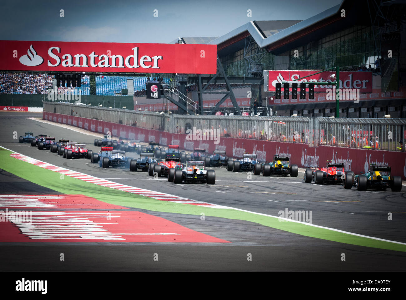 British Formula 1 (F1) Grand Prix at Silverstone, UK Stock Photo - Alamy