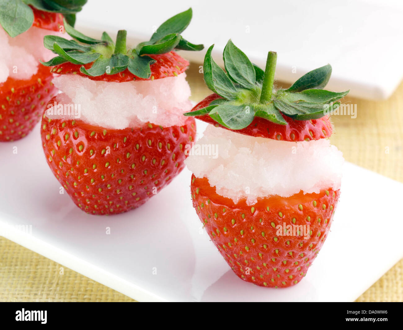 Frozen Fruit Canapes High Resolution Stock Photography and Images - Alamy