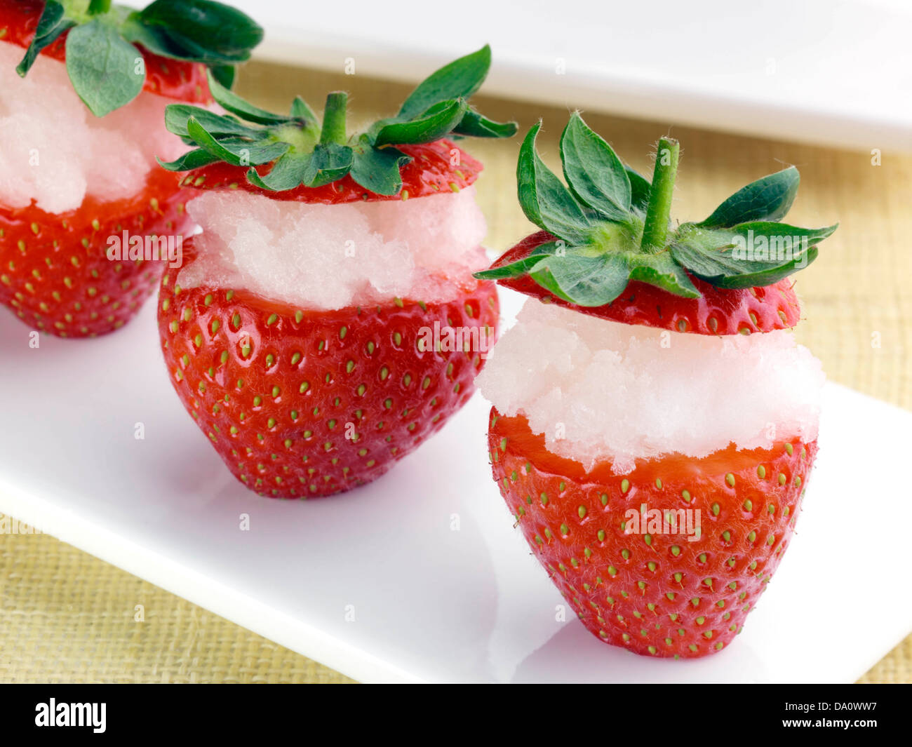 Frozen fruit canapes hi-res stock photography and images - Alamy