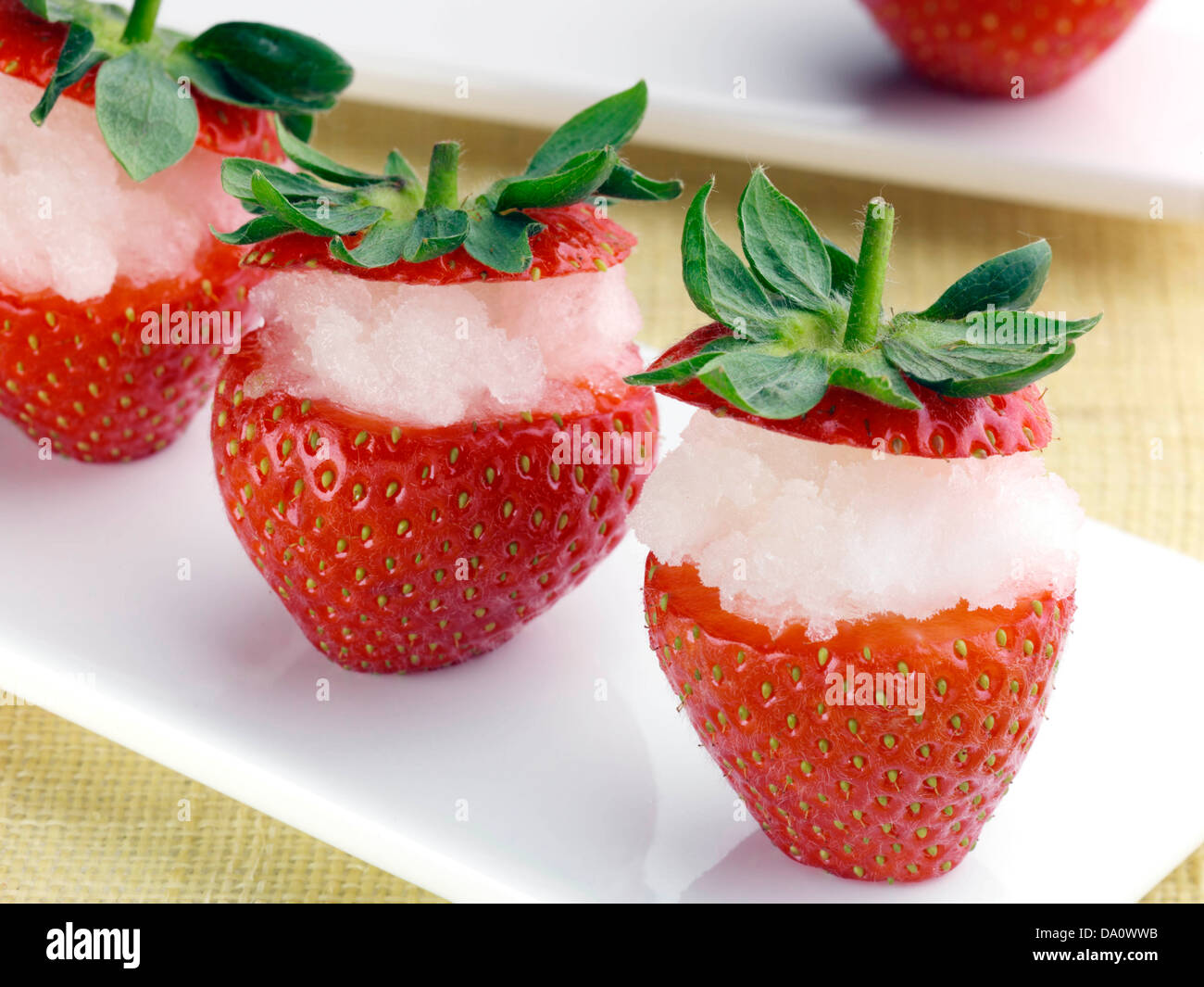 Frozen fruit canapes hi-res stock photography and images - Alamy