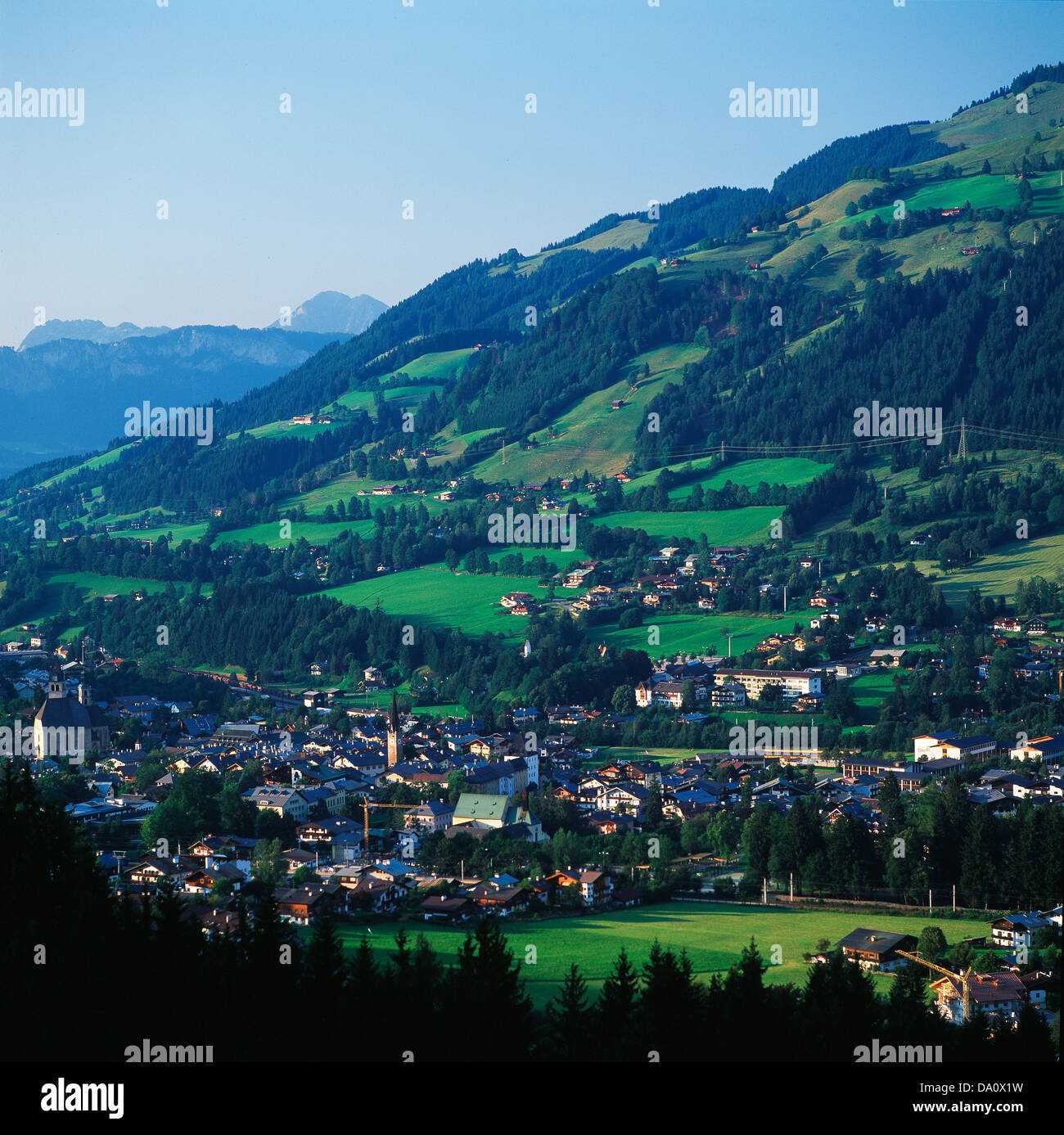 Kitzbuhel summer town hi-res stock photography and images - Alamy