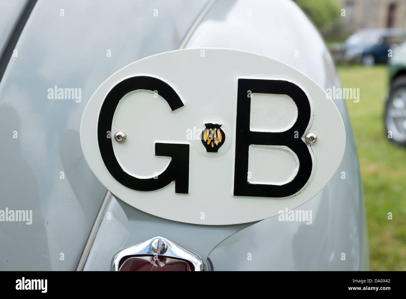 Gb car badge hi-res stock photography and images - Alamy