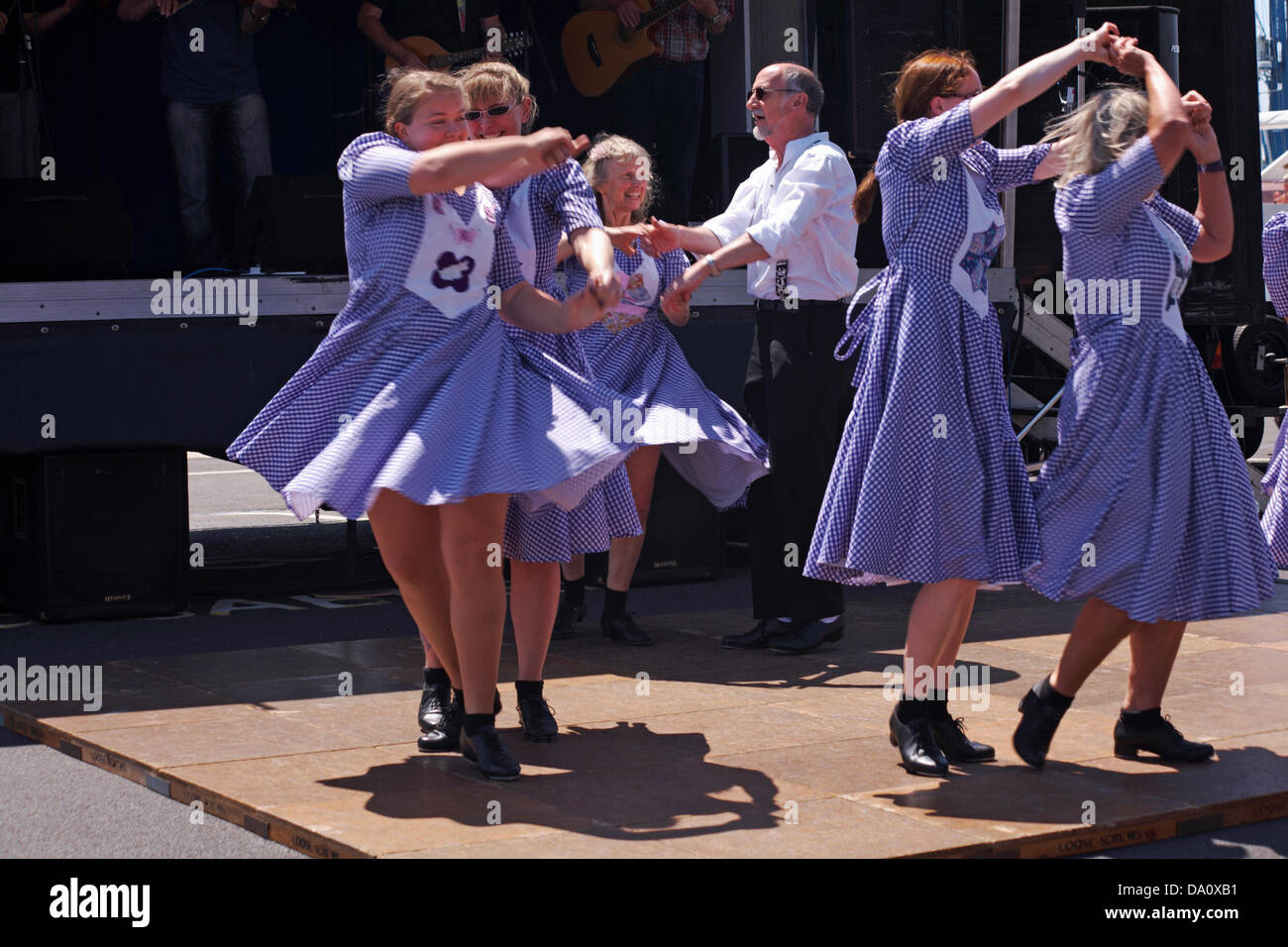 Morris dancing dresses hi-res stock photography and images - Alamy