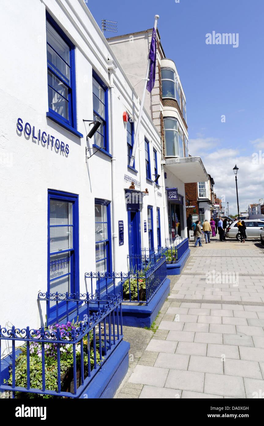 High Street Lymington Hampshire High Resolution Stock Photography and ...