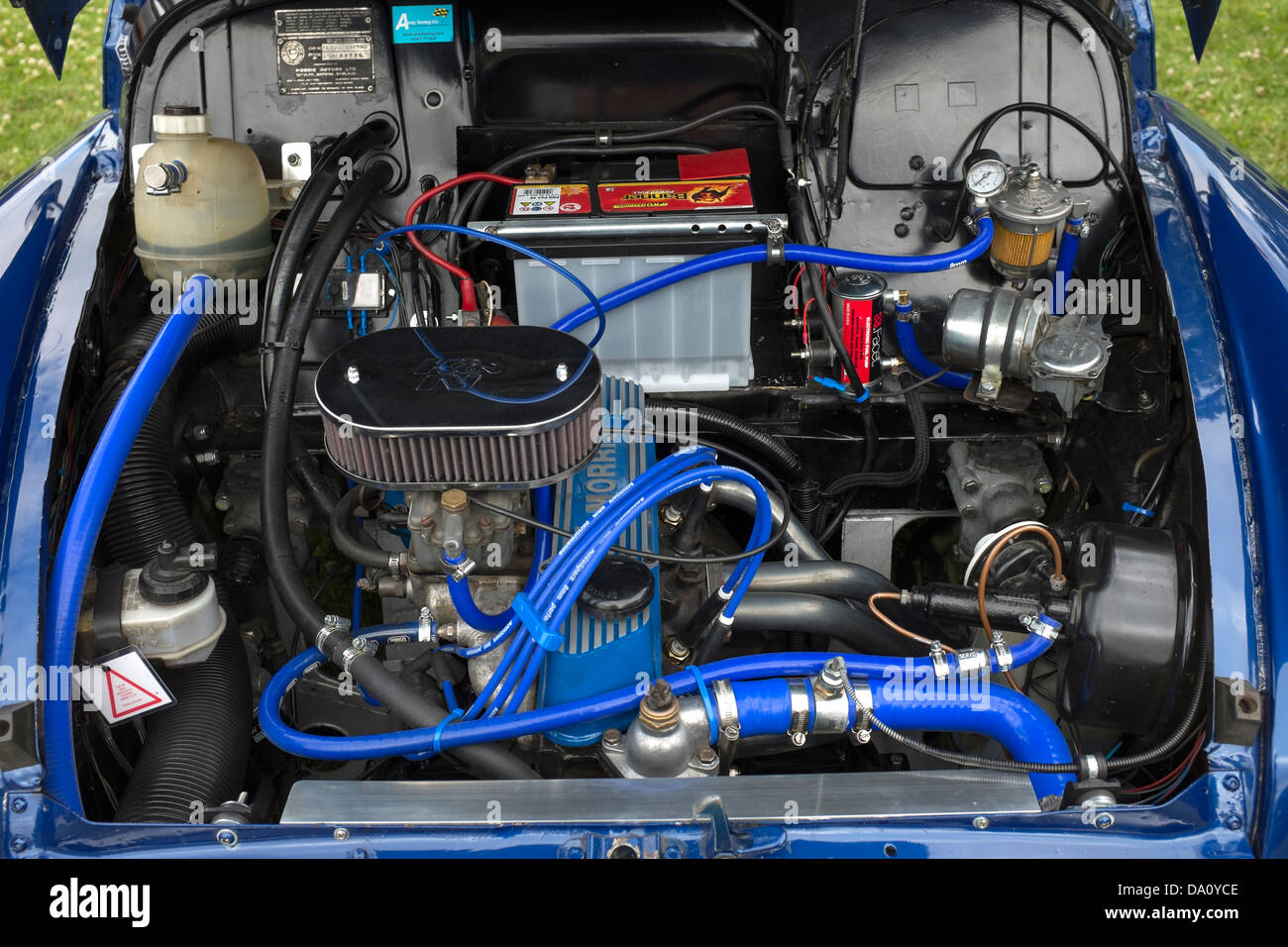 Morris Minor Classic Car Rally Stock Photo - Alamy