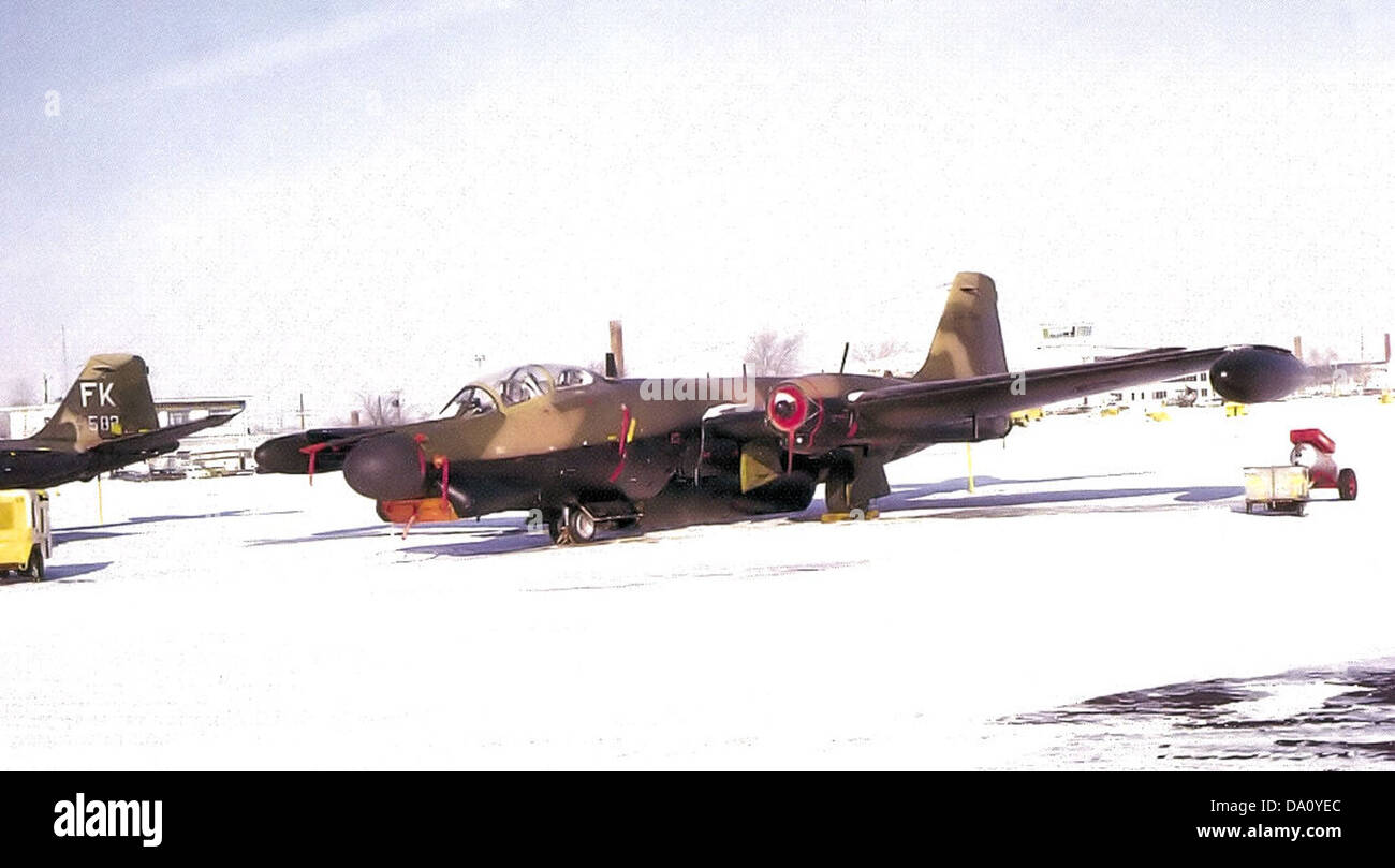 The 190th Tactical Reconnaissance Group operated B-57G Canberra bombers ...