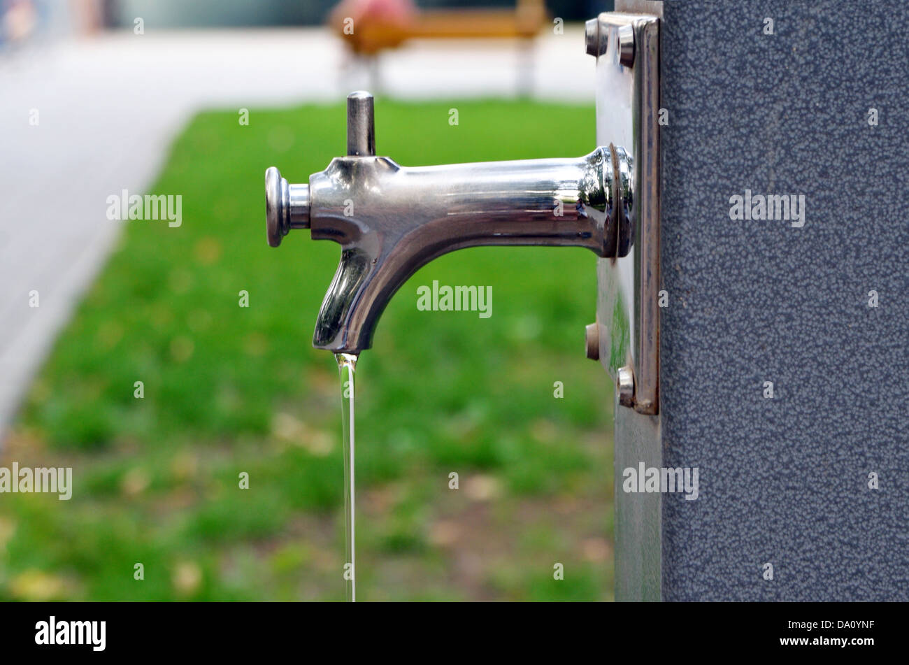 Water flowing from pipe hi-res stock photography and images - Alamy