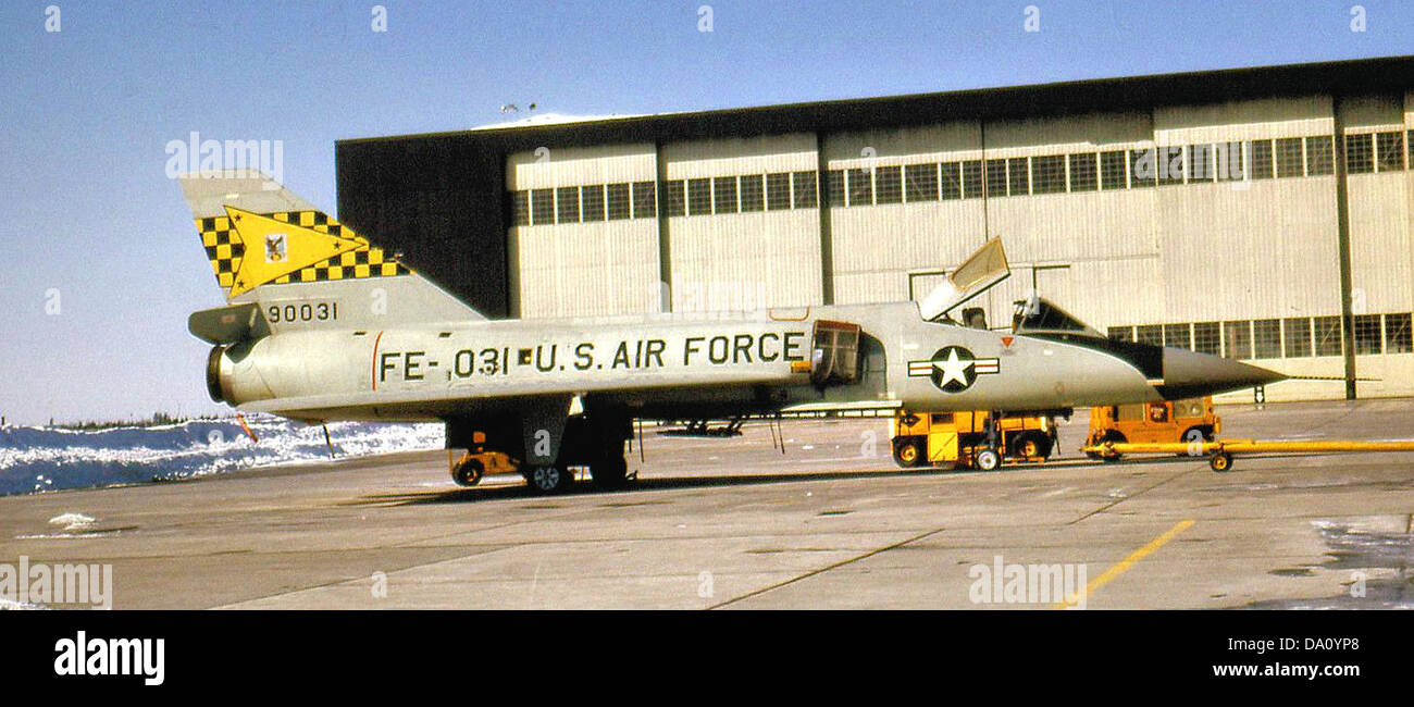The 27th Fighter-Interceptor Squadron operated the F-106 Delta Dart, an ...