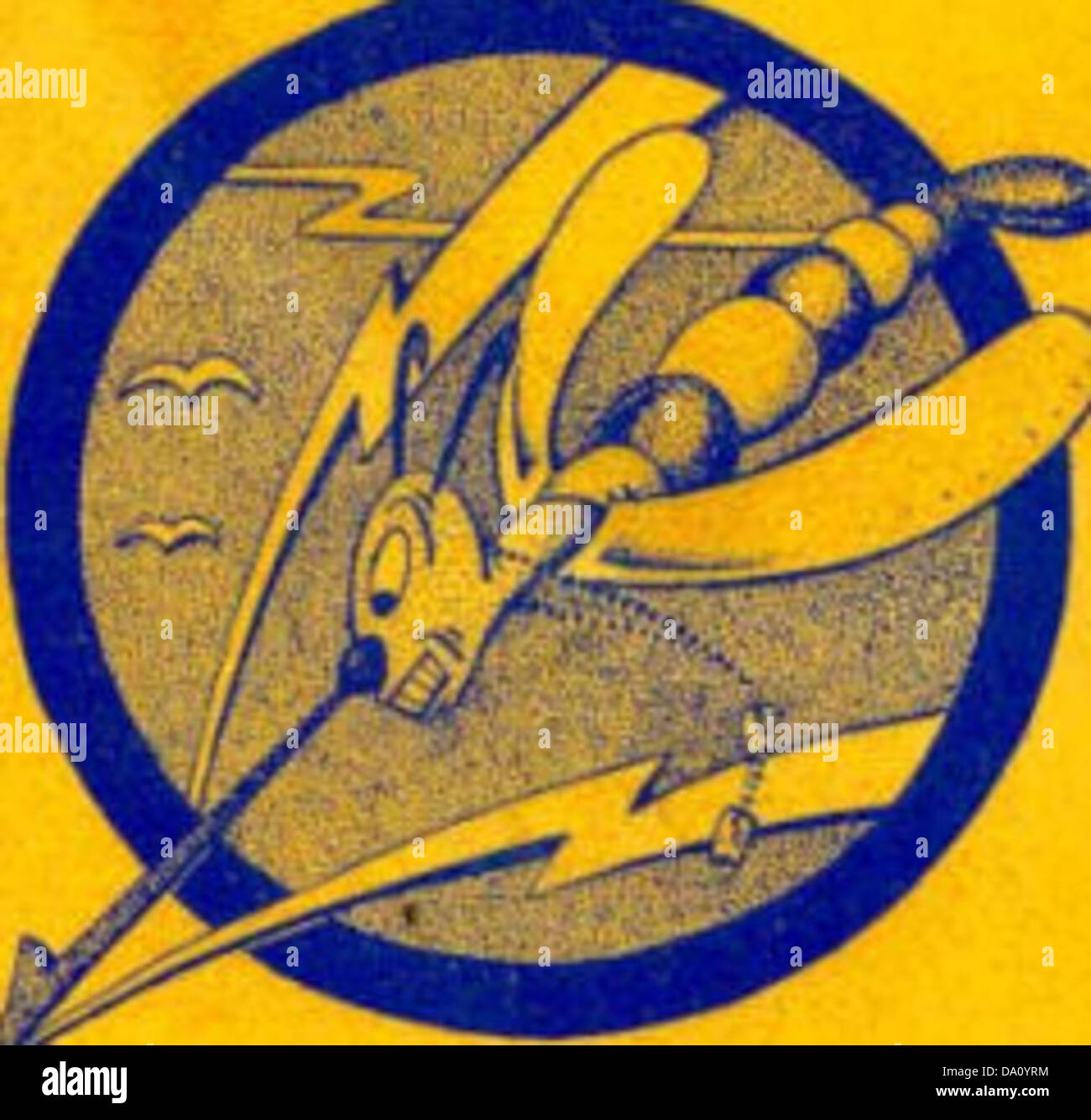 The 27th Service Group's emblem represents the group's vital support ...