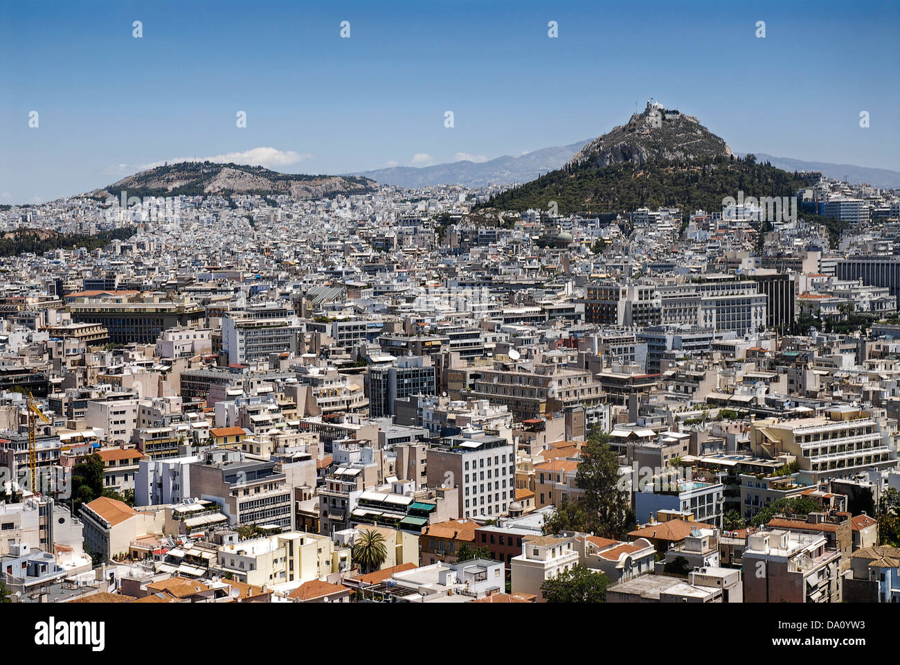 Acropolis aerial view hi-res stock photography and images - Alamy