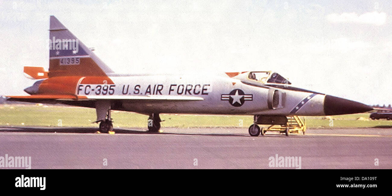 37th Fighter-Interceptor Squadron Convair F-102A-35-CO Delta Dagger 54 ...