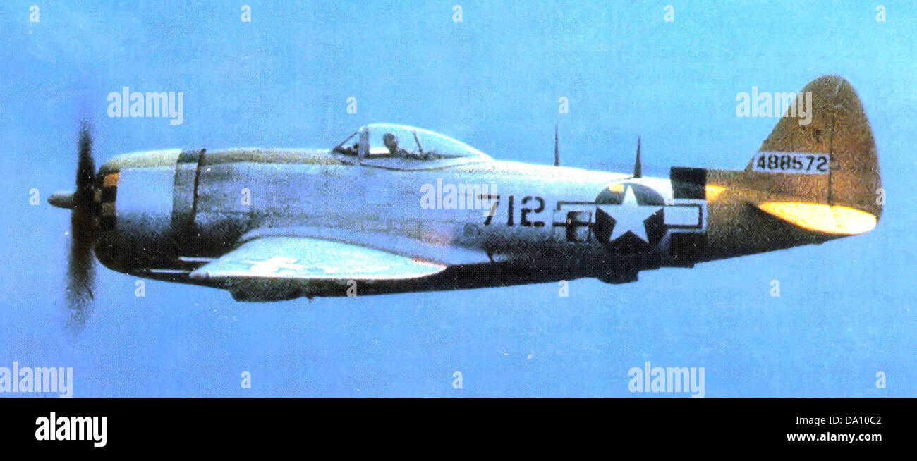 The 413th Fighter Squadron's F-47N Thunderbolt was one of the last ...