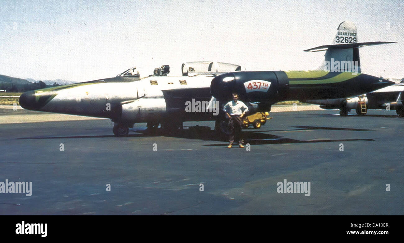 The 437th Fighter-Interceptor Squadron operated the F-89D Scorpion ...