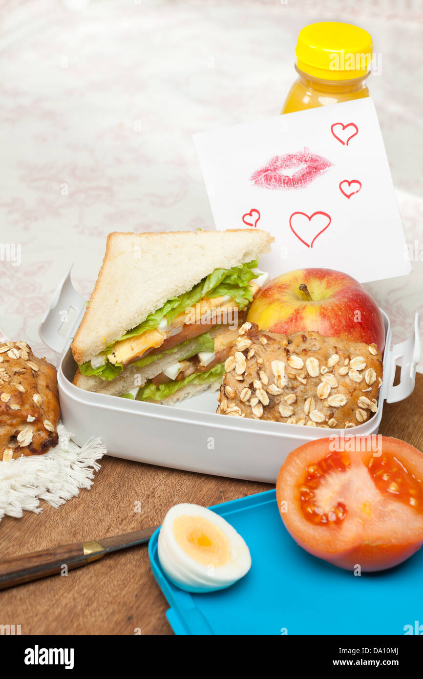 Lunchbox love hi-res stock photography and images - Alamy