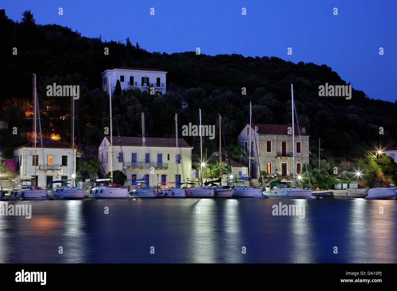Kioni village, the most beautiful village of Ithaca (Ithaki) island ...