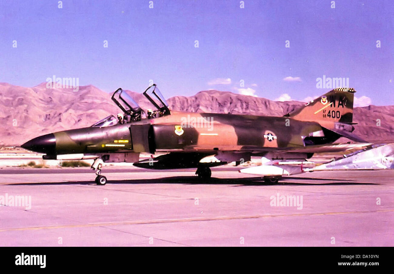 The 66th Fighter Weapons Squadron operated the McDonnell Douglas F-4E ...