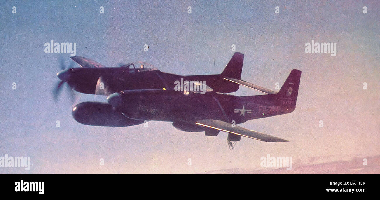 The 68th Fighter-All Weather Squadron operated the North American P-82G ...