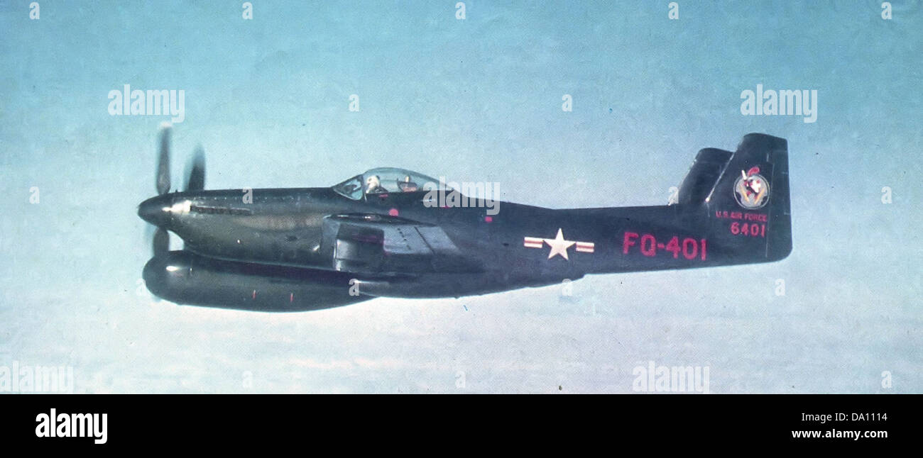 The 68th Fighter All-Weather Squadron operated the North American F-82G ...