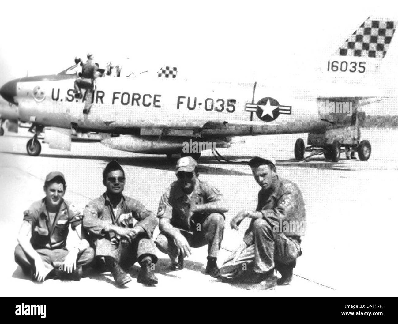 The 87th Fighter-Interceptor Squadron operated the North American F-86D ...